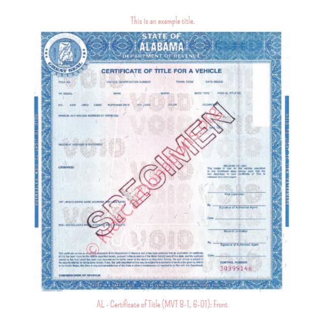 Alabama Vehicle Titles | Kids Car Donations