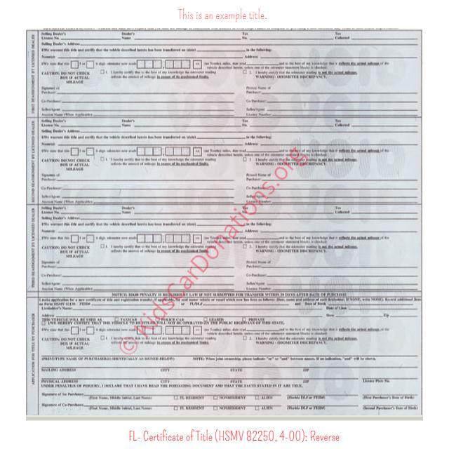 Florida Vehicle Titles | Kids Car Donations