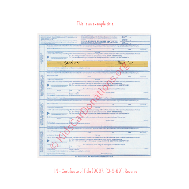 Indiana Vehicle Titles | Kids Car Donations