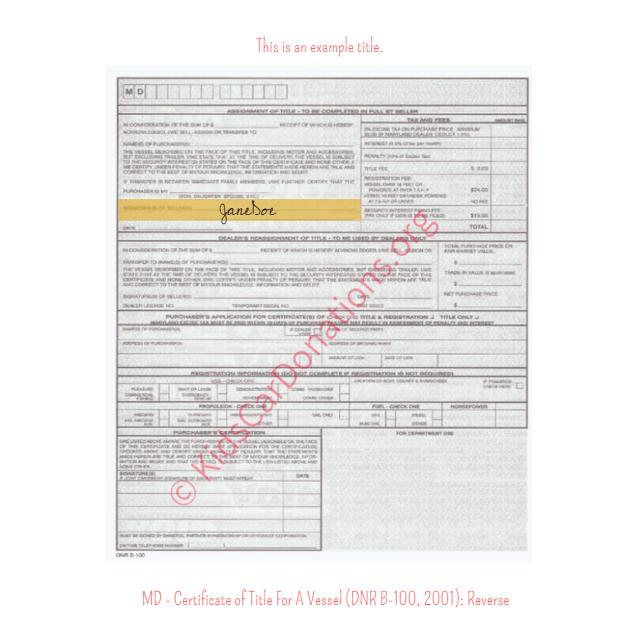 Maryland Vehicle Titles | Kids Car Donations