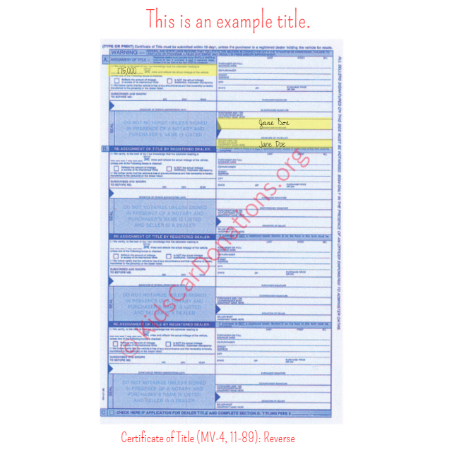 Pennsylvania Vehicle Titles | Kids Car Donations